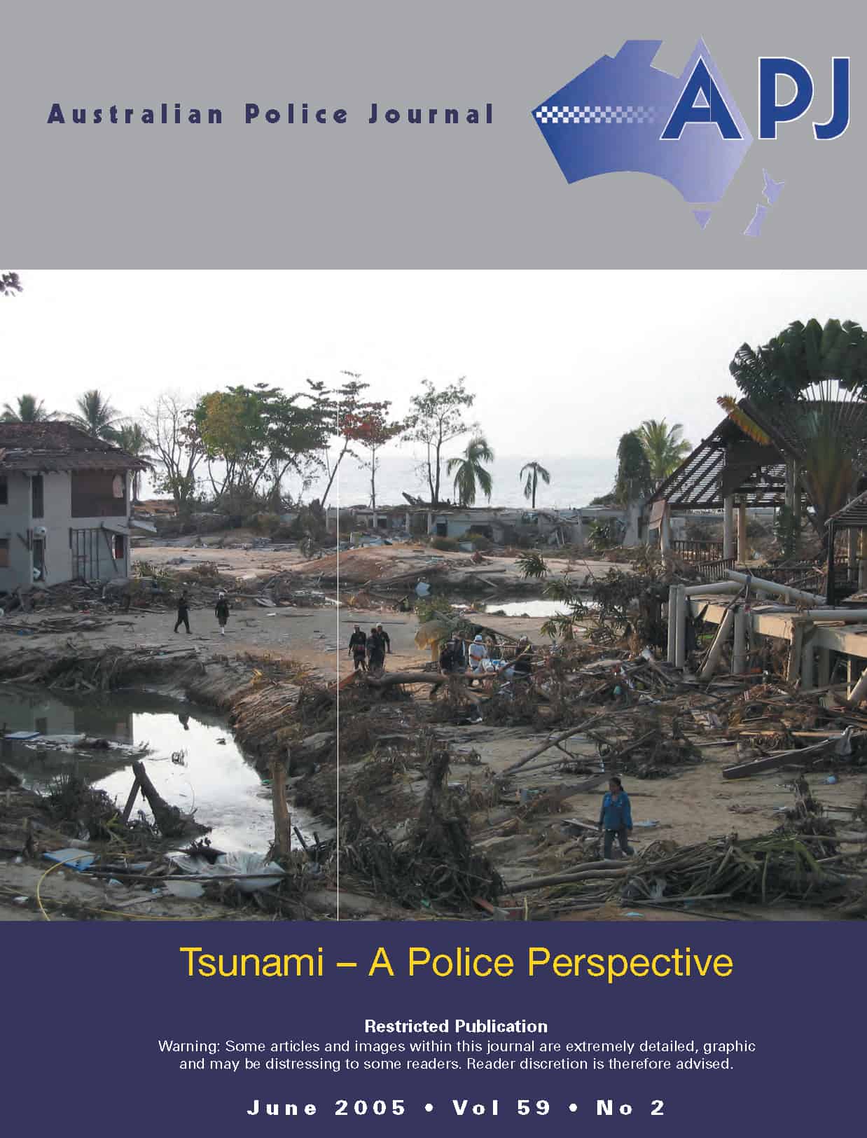 June 2005 - Australian Police Journal