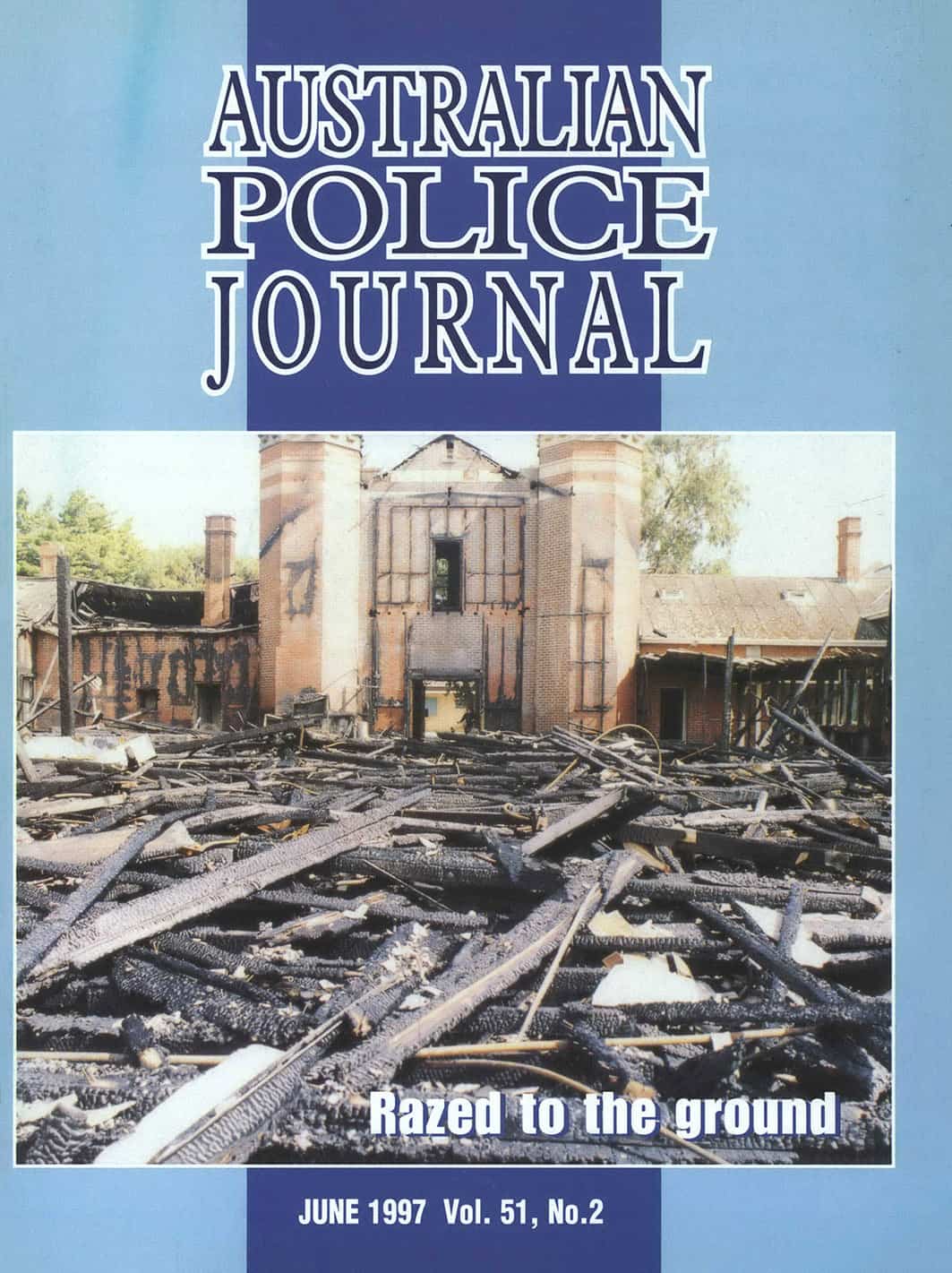 June 1997 - Australian Police Journal
