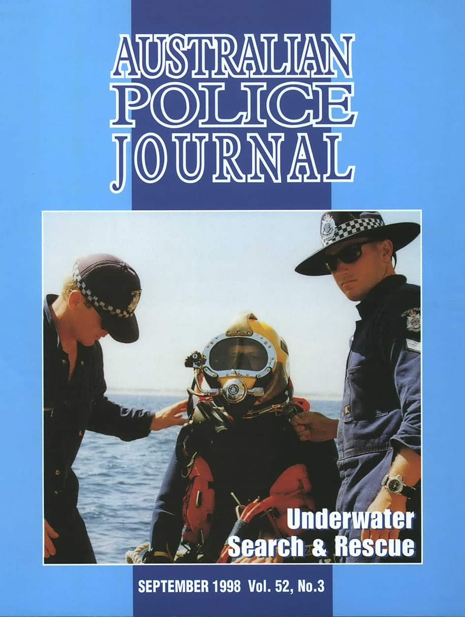 September 1998 - Australian Police Journal