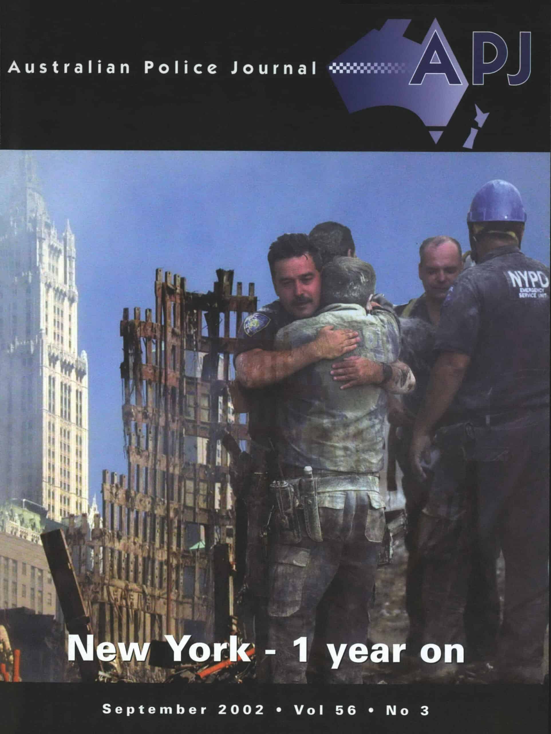 September 2002 - Australian Police Journal